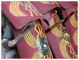 Les scuta de la LEG VI FERRATA - LEGIO VI FERRATA